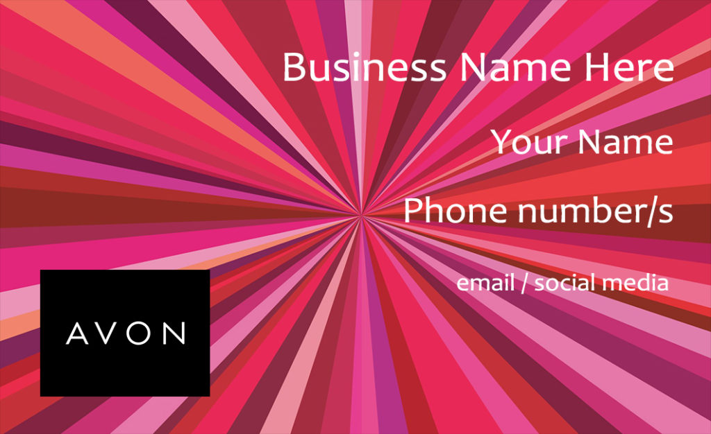 Business Cards – Avon Seller – Invitebay Invitations Business Loyalty ...