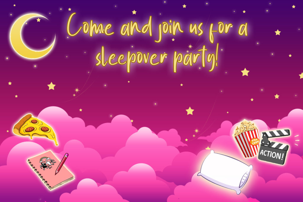 Girls Sleepover Personalised Invitations – Personalised Party and ...
